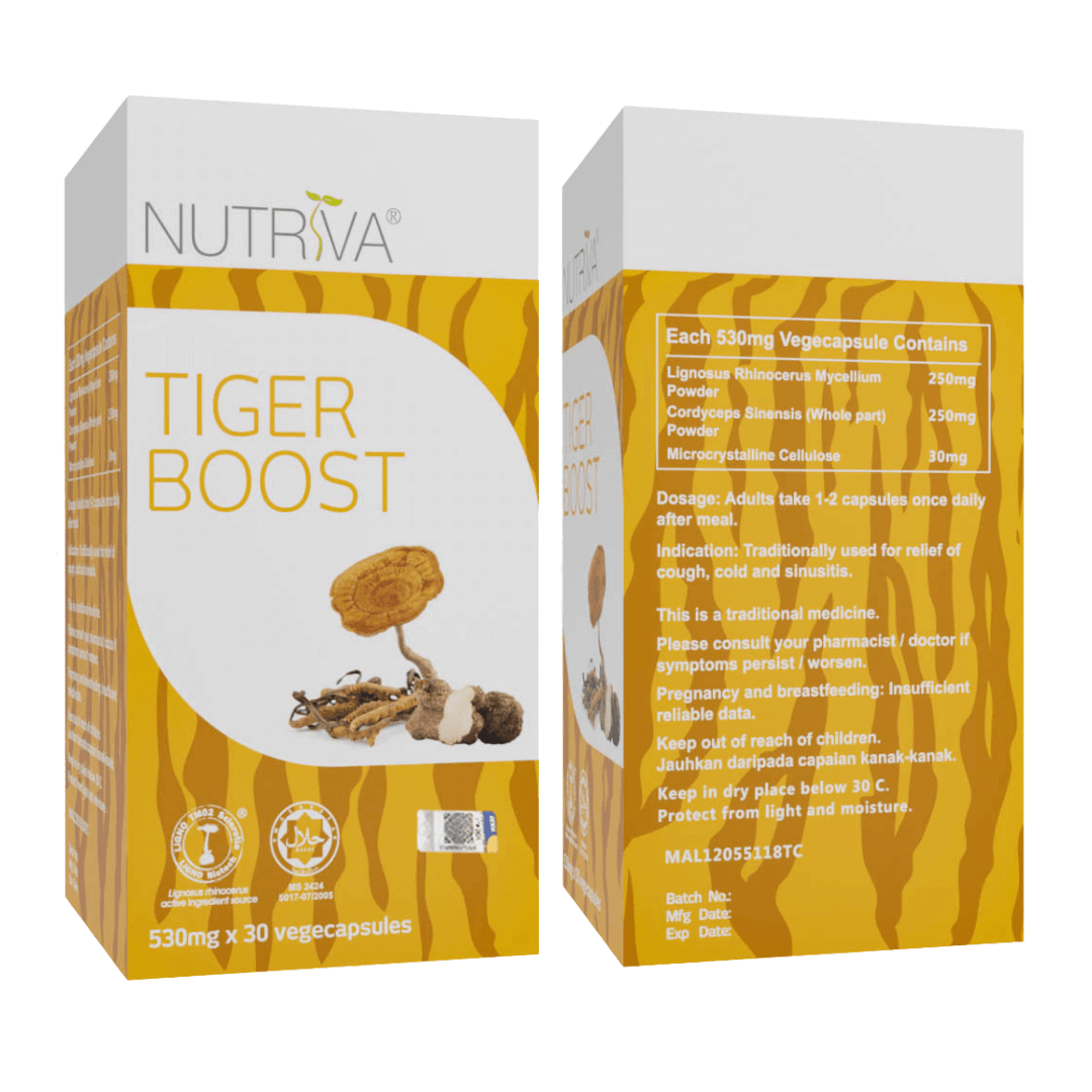 Nutriva® Tiger Boost (30’s) - Folla Wellness